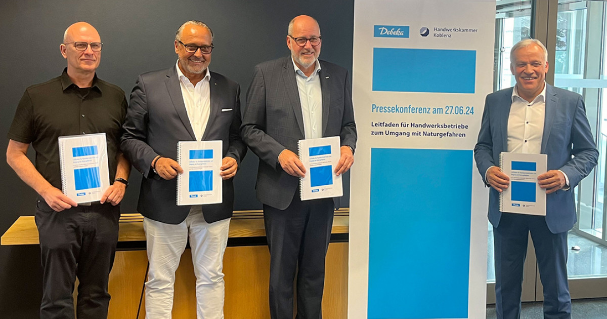 Risikomanagement bei Naturgefahren: Neuer Leitfaden von Debeka und ...